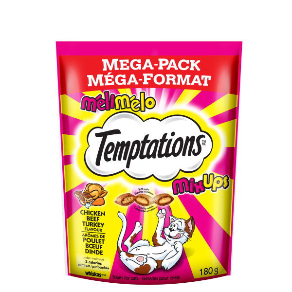 TEMPTATIONS Mixups Chicken Beef Turkey 180g