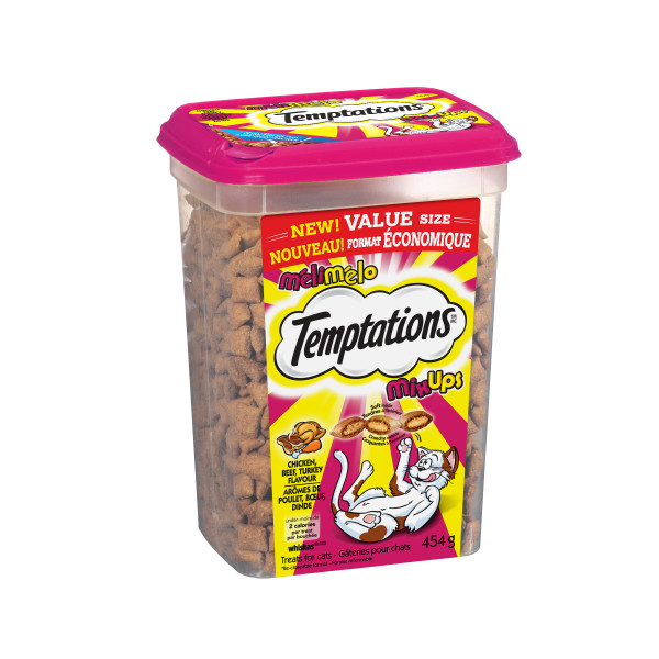 TEMPTATIONS Tubs Mixups Chicken Beef & Turkey 454g